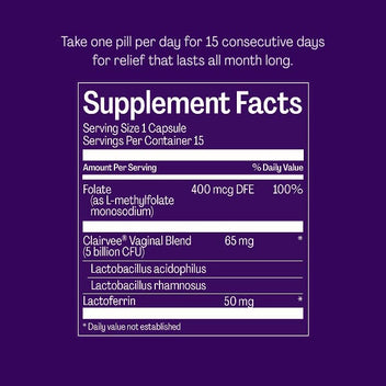 Clairvee Probiotic 3 Month Plan – Bonafide