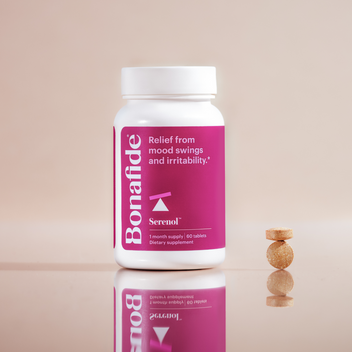 Serenol | PMS Supplement | Naturally Powerful & Hormone-Free | Bonafide