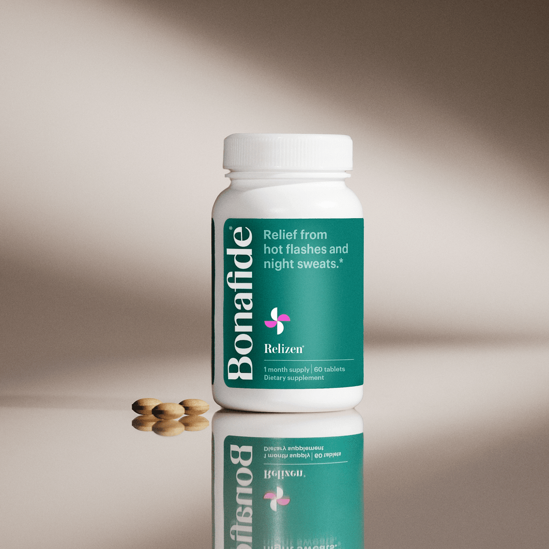 Relizen | Hot Flashes Supplement | Hormone-Free | Bonafide