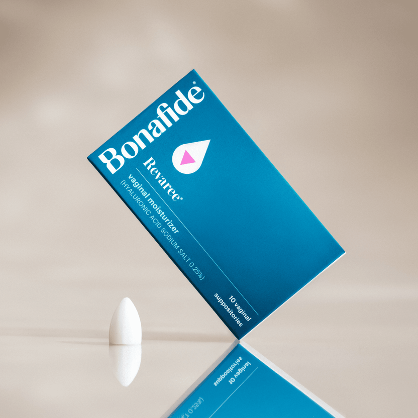 Revaree | Hyaluronic Acid Vaginal Dryness Suppository | Bonafide