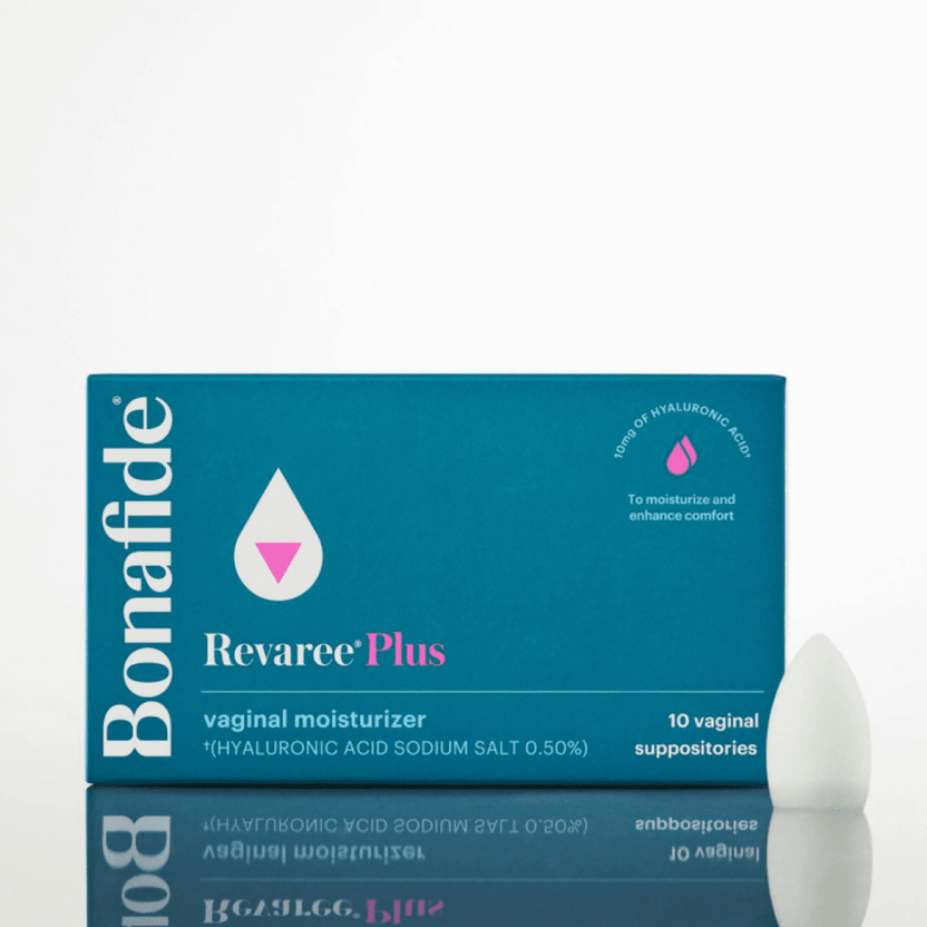 Revaree Plus | Hyaluronic Acid Vaginal Dryness Suppository | Bonafide