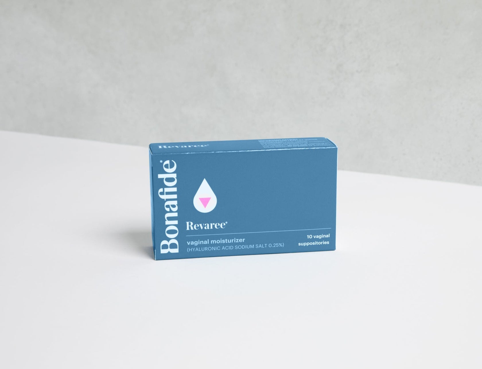 Revaree | Hyaluronic Acid Vaginal Dryness Suppository | Bonafide