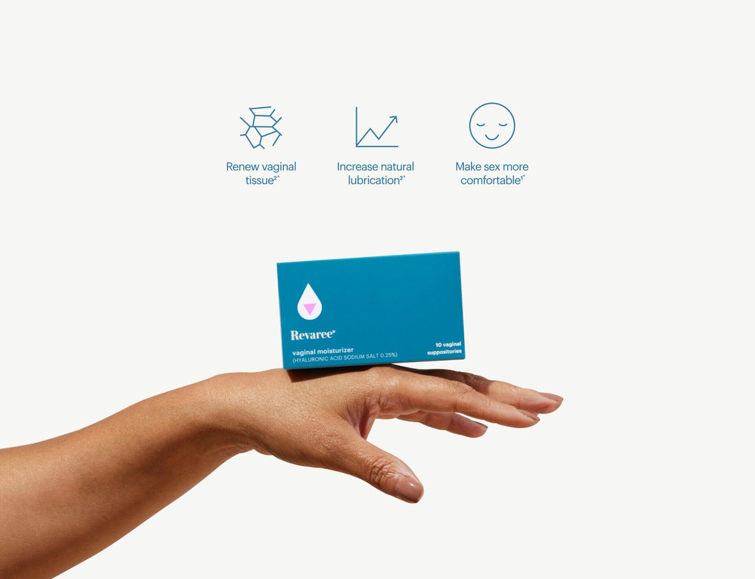 Revaree | Hyaluronic Acid Vaginal Dryness Suppository | Bonafide