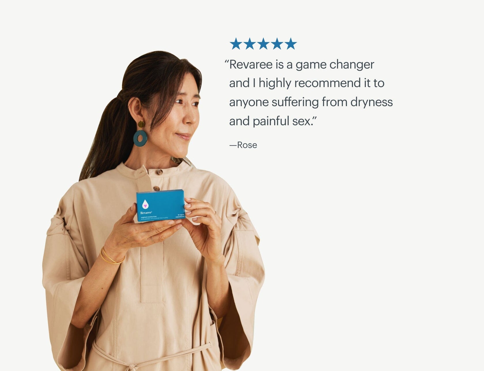 Revaree | Hyaluronic Acid Vaginal Dryness Suppository | Bonafide