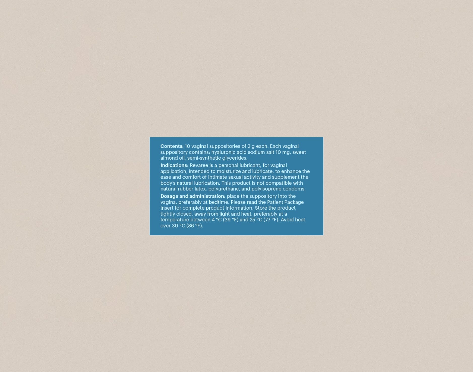 Thermella + Revaree Plus + Ristela – Bonafide
