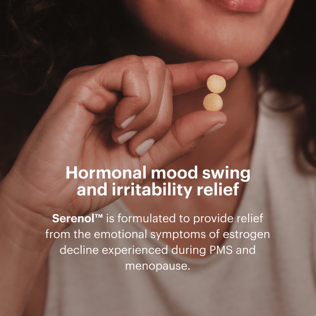 Serenol | PMS Supplement | Naturally Powerful & Hormone-Free | Bonafide